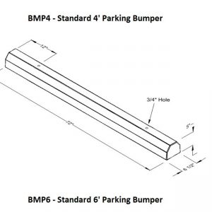 Concrete Parking Bumpers – Bertelson Precast