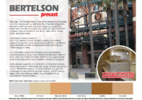 Precast Concrete Product Brochures – Bertelson Precast
